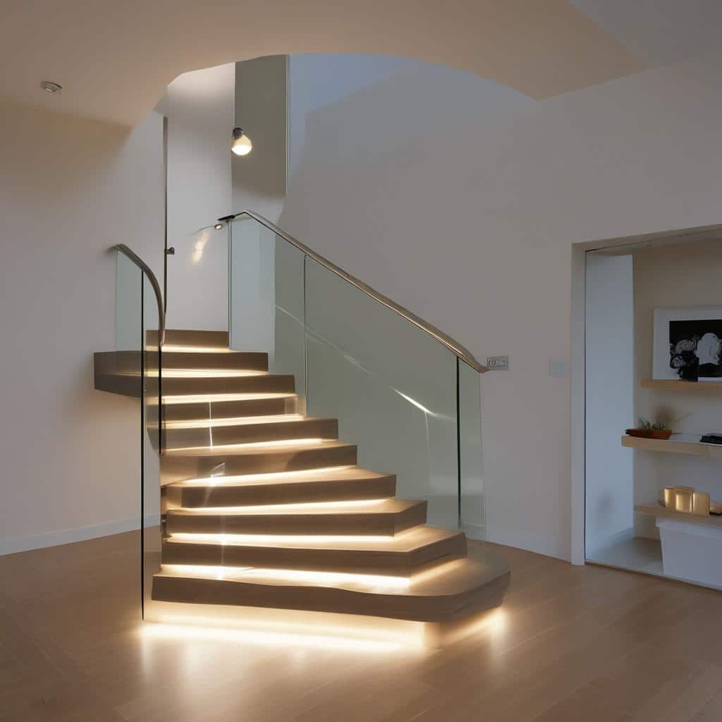 פתרונות תאורה מומלצים למדרגות - עיצוב ואווירה מושלמים | Loom Lighting